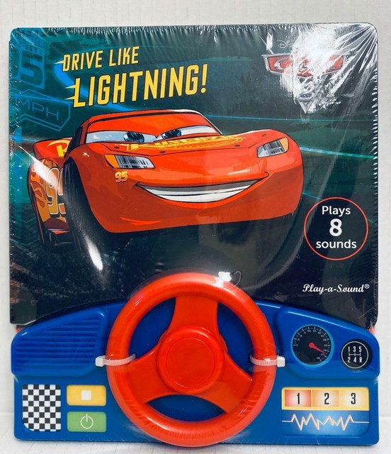 Cars 3 Steering Wheel Book - O/P by Kids PI (2017, Hardcover) for sale ...