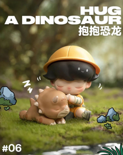 Genuine POPMART Dimoo Jurassic World Series Confirmed Blind Box Action ...