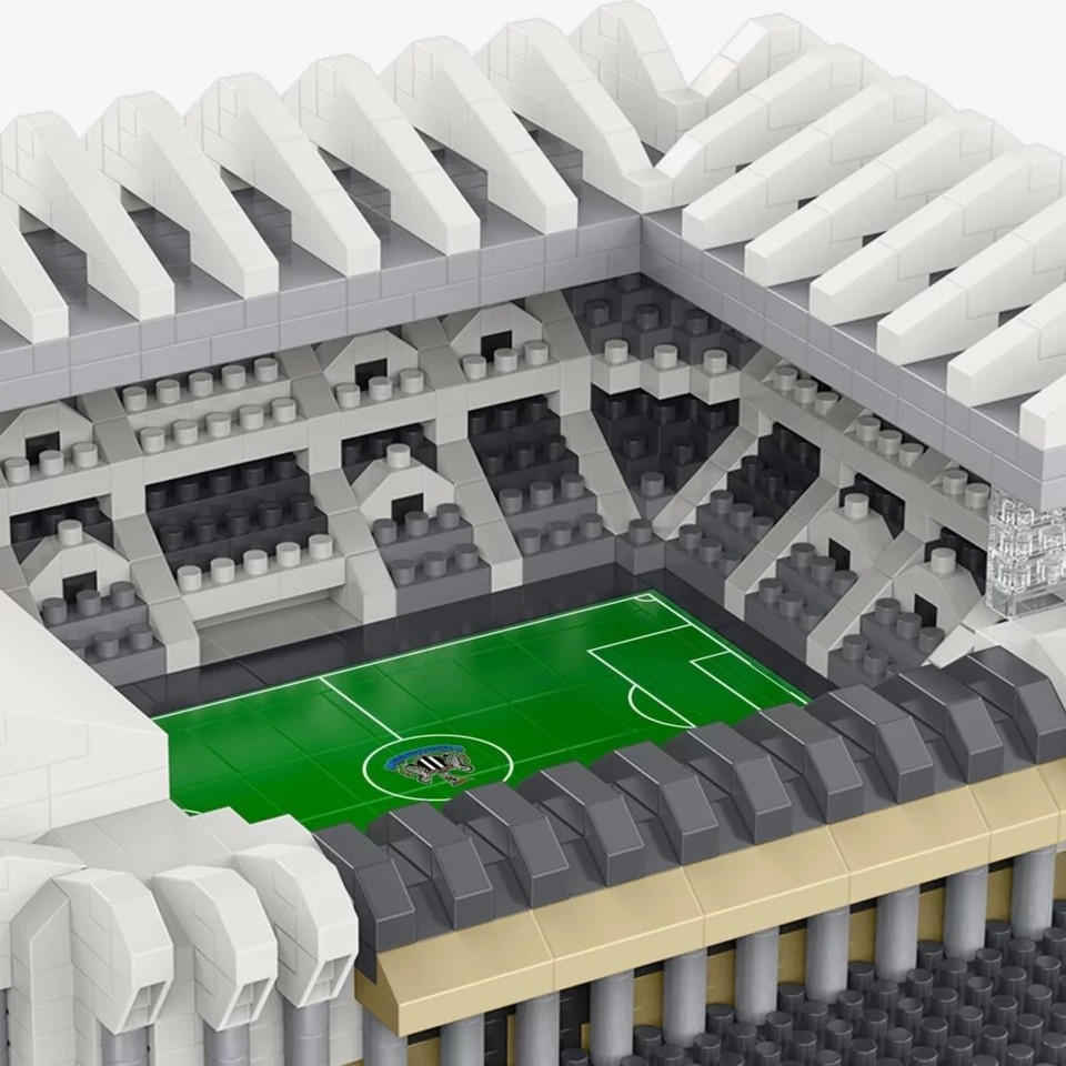 Newcastle United FC 3D Soccer BRXLZ 3D Stadium Construction Kit 1394 ...