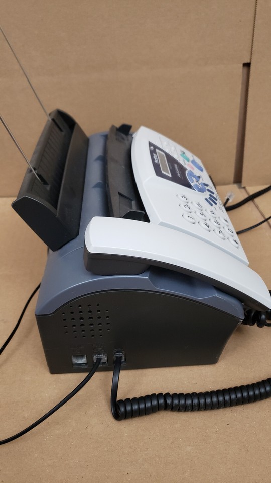 Brother FAX-575 Personal Small Business Fax Copy Machine & Phone Tested ...