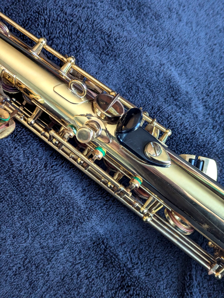 Selmer soprano saxophone "Super Action 80 Series One" High F# & front F ...
