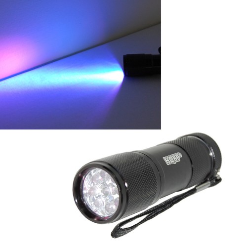 Professional 365 nM 9 UV LED Ultraviolet Rocks / Stones Illumination ...