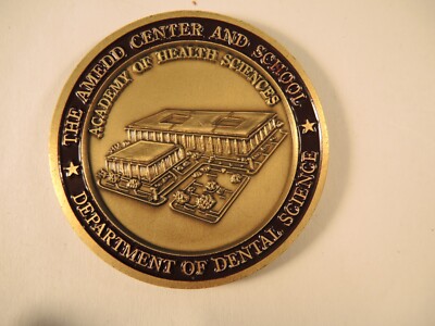 The AMEDD Center & School challenge coin Academy of Health Sciences ...