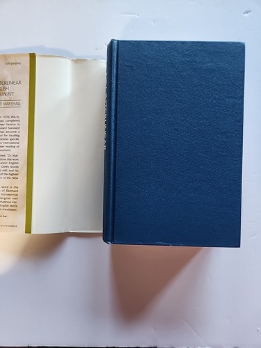 The NIV interlinear Greek English New Testament By Alfred Marshall 1976 ...