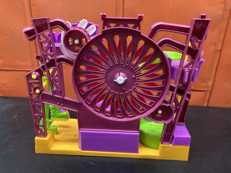 2014 Imaginext THE JOKER FUNHOUSE Laff Factory Playset DC Super Friends ...