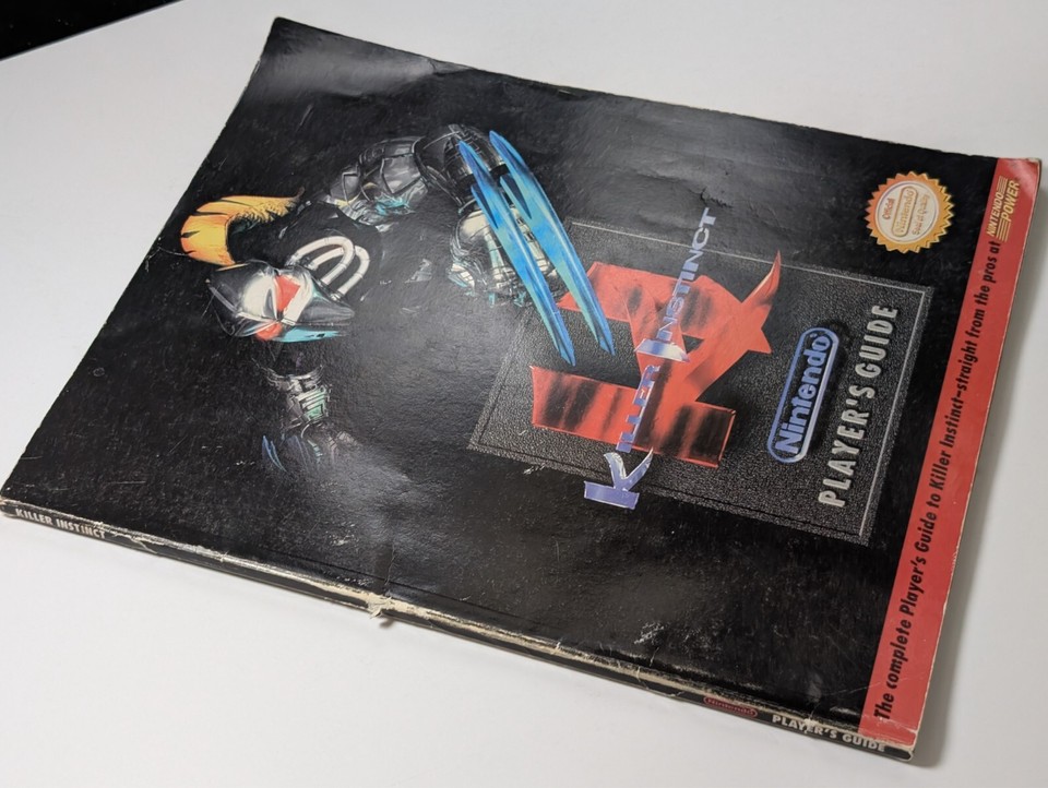 Killer instinct Nintendo SNES strategy guide authentic | eBay