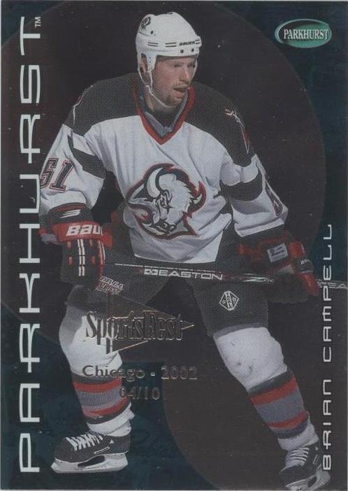 2001-02 In the Game Parkhurst - Brian Campbell #236 Sportsfest Chicago ...