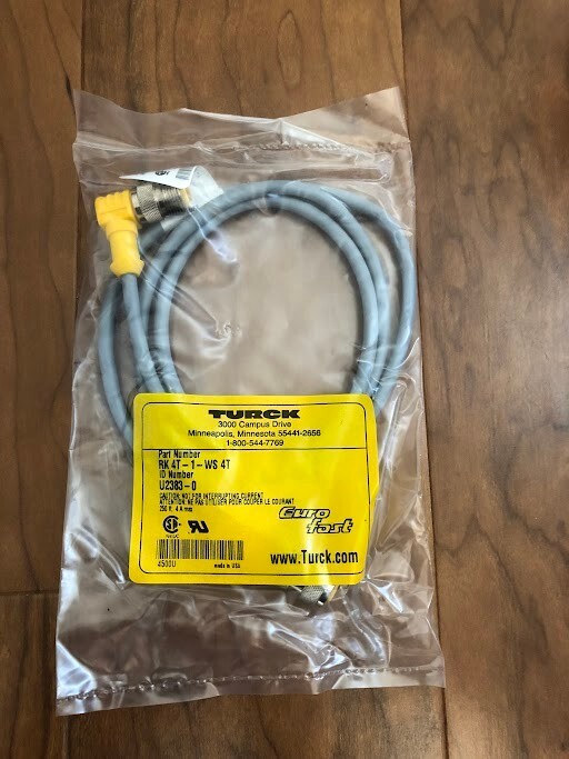 TURCK RK 4T-1-WS 4T / U2383-0 Factory Sealed | eBay