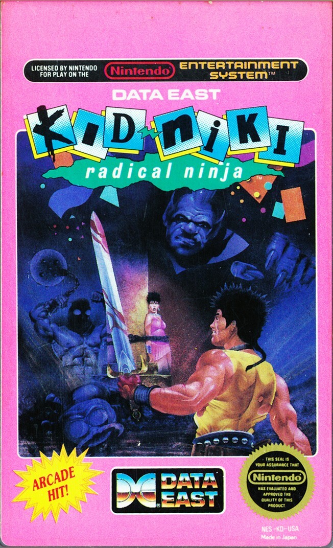 Kid Niki: Radical Ninja (Nintendo NES, 1987) Cartridge Only Tested ...
