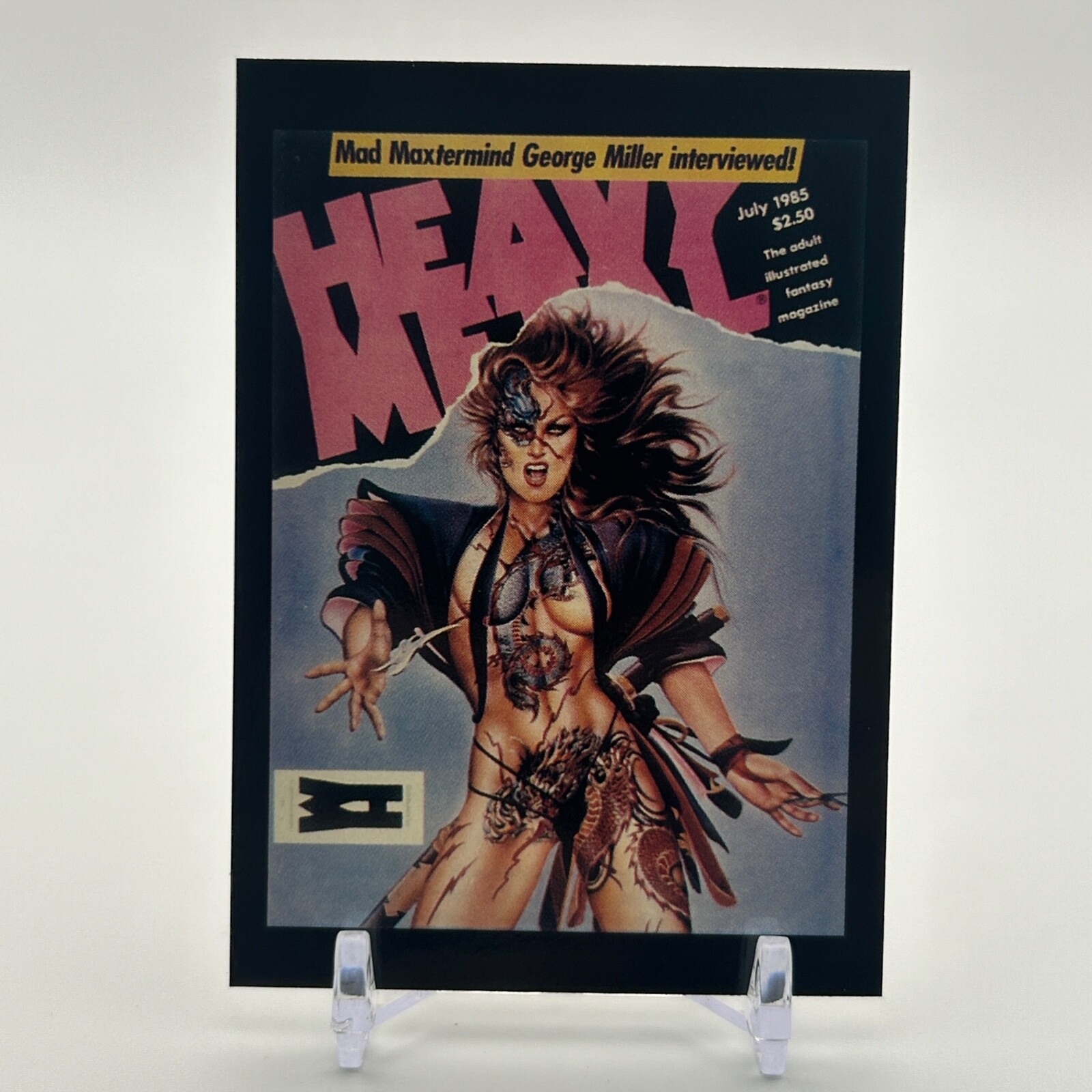 1991 Heavy Metal Card #64 July 1985 magazine cover | eBay