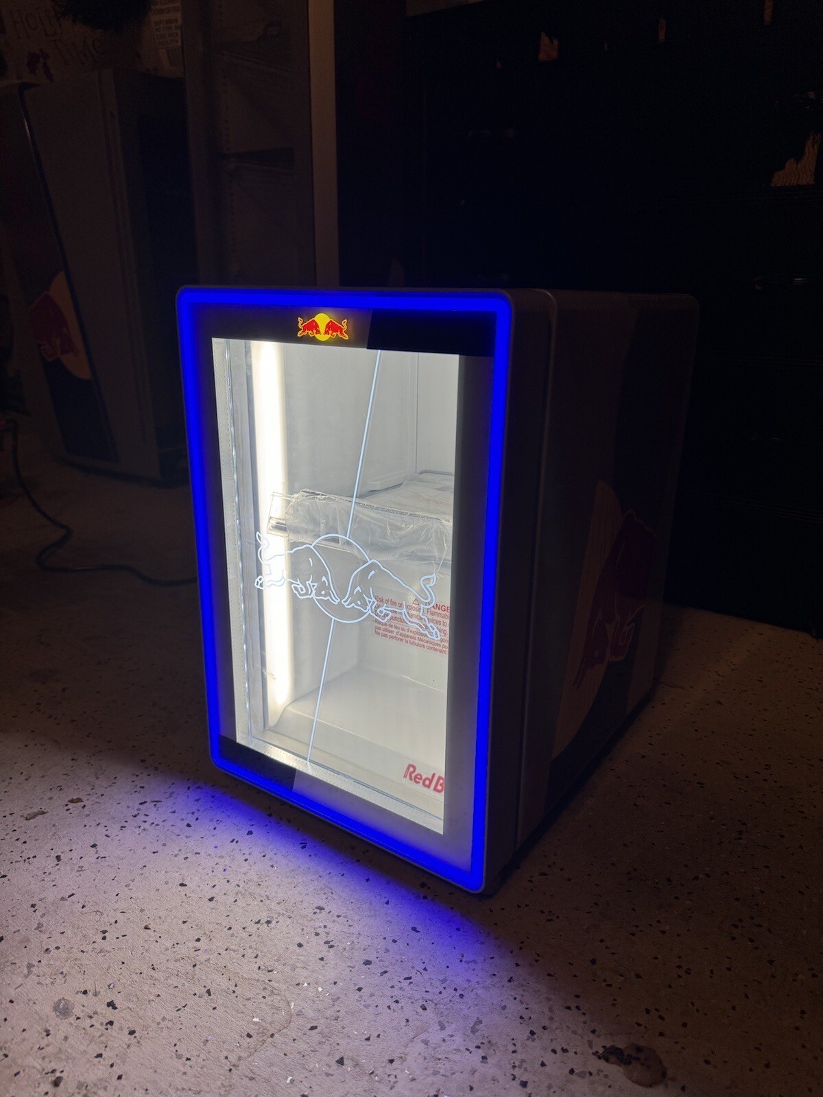 New Red Bull Mini Fridge GDC Baby ECO Commercial LED Refrigerator | eBay