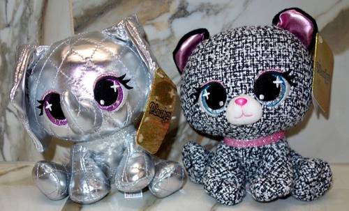 2 P.Lushes Pets Khloe O'Bearci Plush w/ Tags Kitten Cat Stuffed Chloe 6 ...