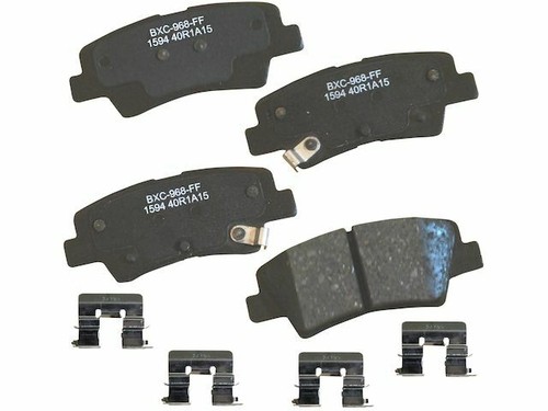 For 2012-2015 Hyundai Veloster Brake Pad Set Rear Bendix 52942HQ 2013 ...