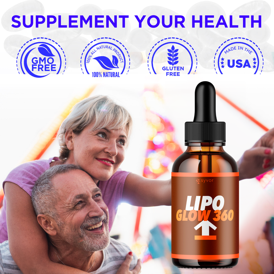 Lipo Glow 360 Drops Max Strength Keto Formula Weight Management ...