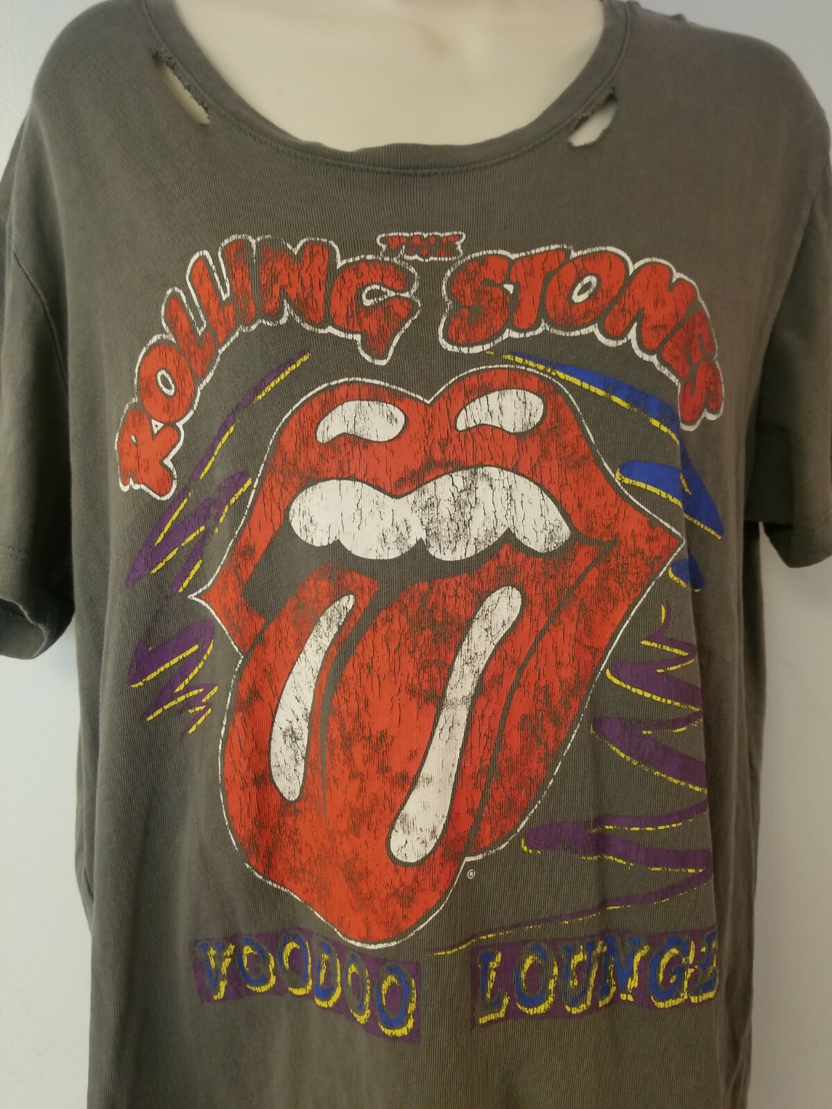 Official 1994 Tour Rolling Stones Voodoo Lounge TShir… - Gem