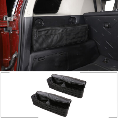 2* Black Car Trunk Side Storage Box Net Pocket For Toyo*ta FJ Cruiser ...