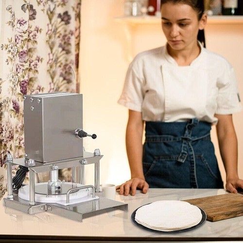 Electric Dough Press Machine Flour Tortilla Maker Dough Roller Sheeter ...
