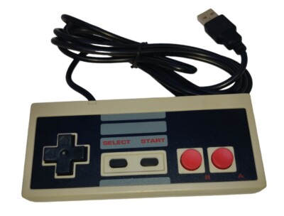 USB - NES - Classic Style Controller - Joystick - Win - PC - Mac ...