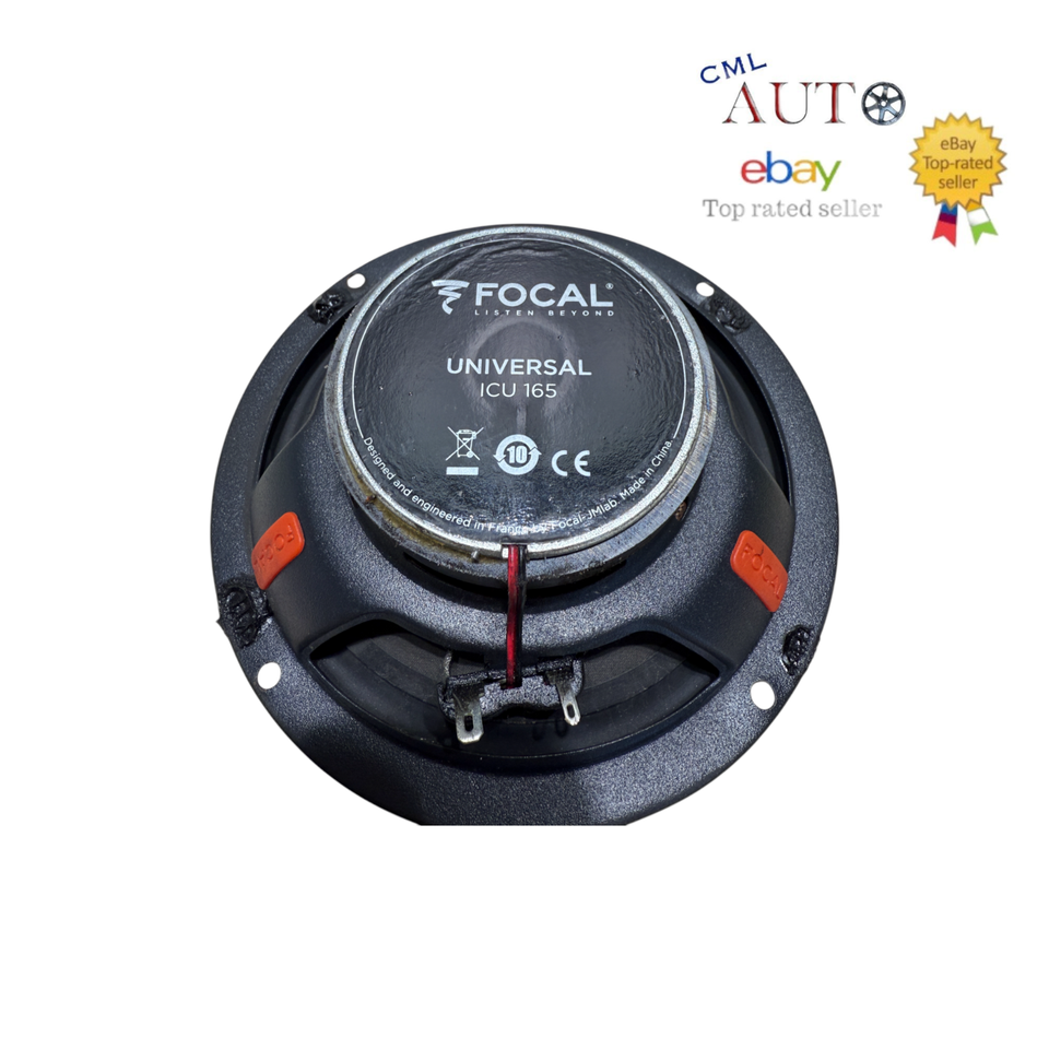 Focal Universal Integration ICU 165 6.5 Inch 2-Way Coaxial Speakers | eBay