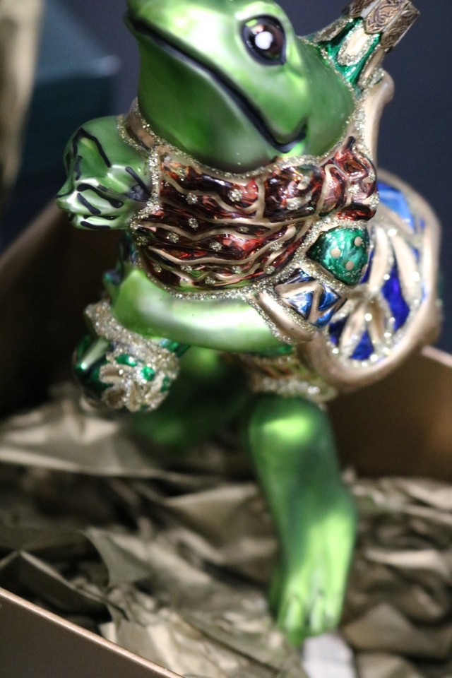 Waterford Holiday Heirloom Carousel FROG Christmas Ornament NUMBERED ...