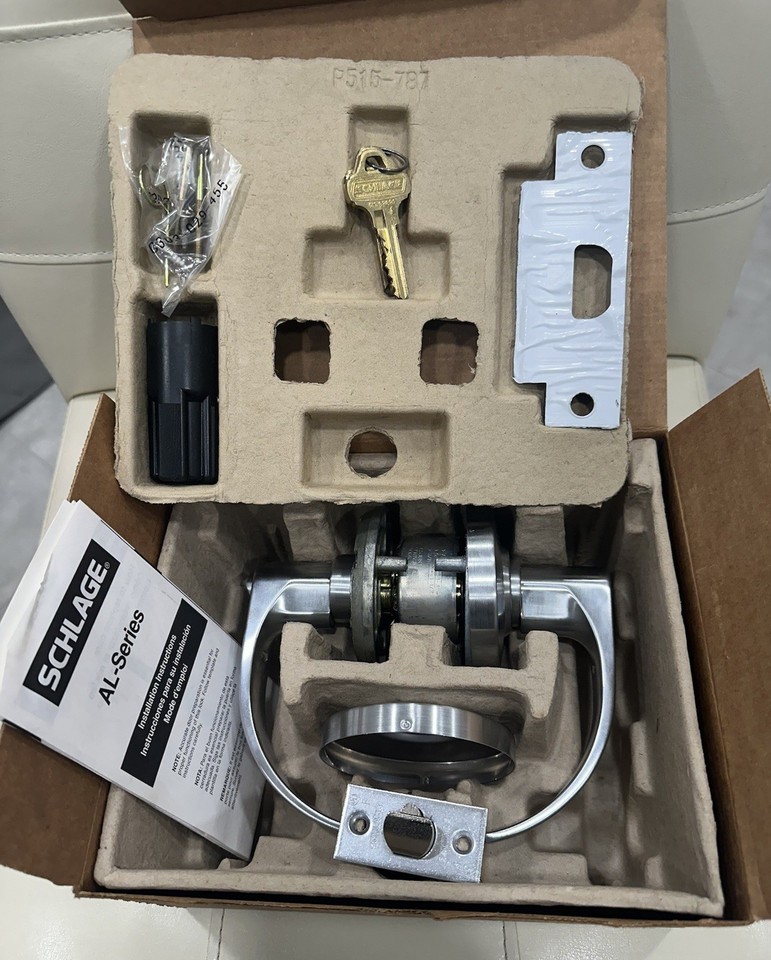 Schlage Commercial AL53PD-EV-NEP 626 Everest Entrance Door Lever Set | eBay