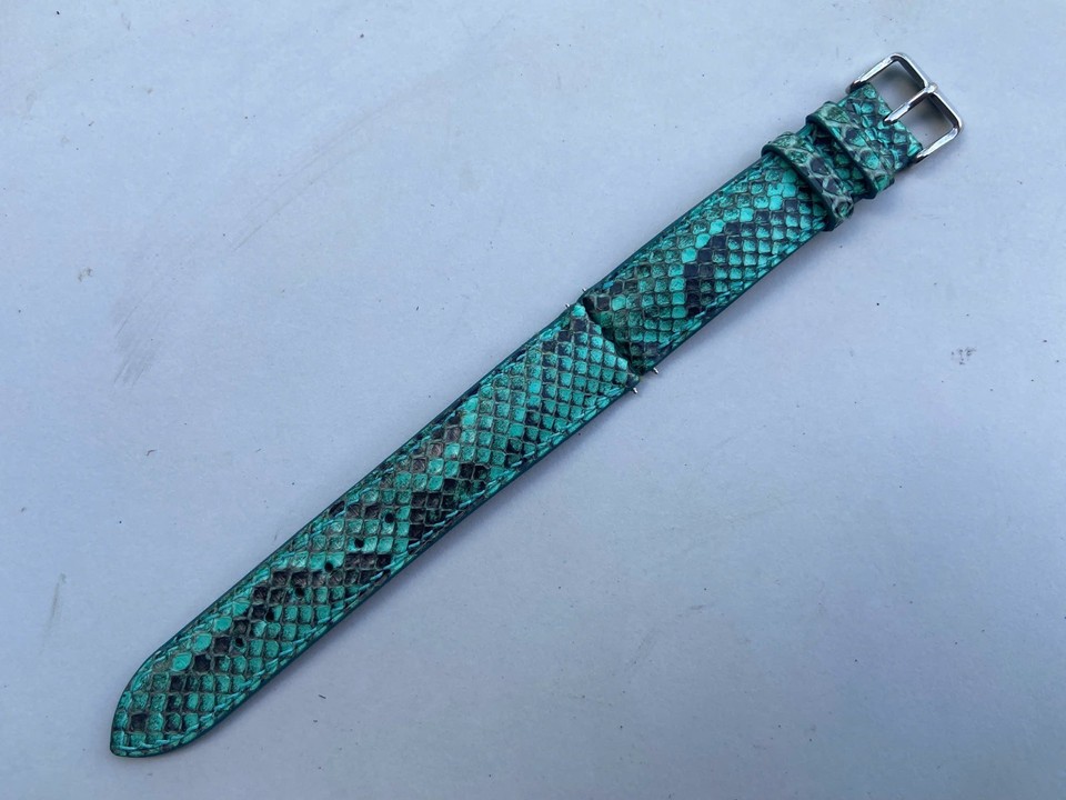 26mm 24 23 22 21 20 19 18 17 16 14 red blue black Leather Watch Strap ...