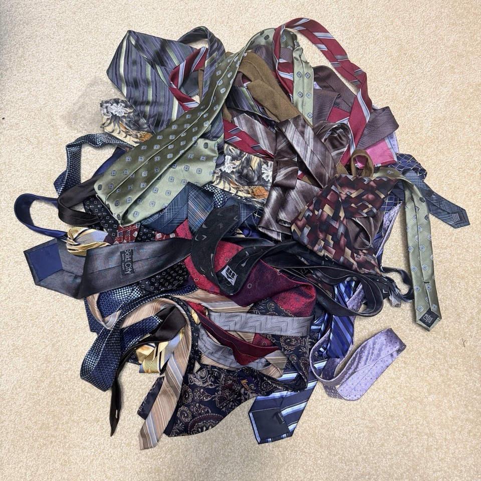 27 Pcs Neckties Lot, Good Condition Tie Mix Lots, Some Vintage | eBay