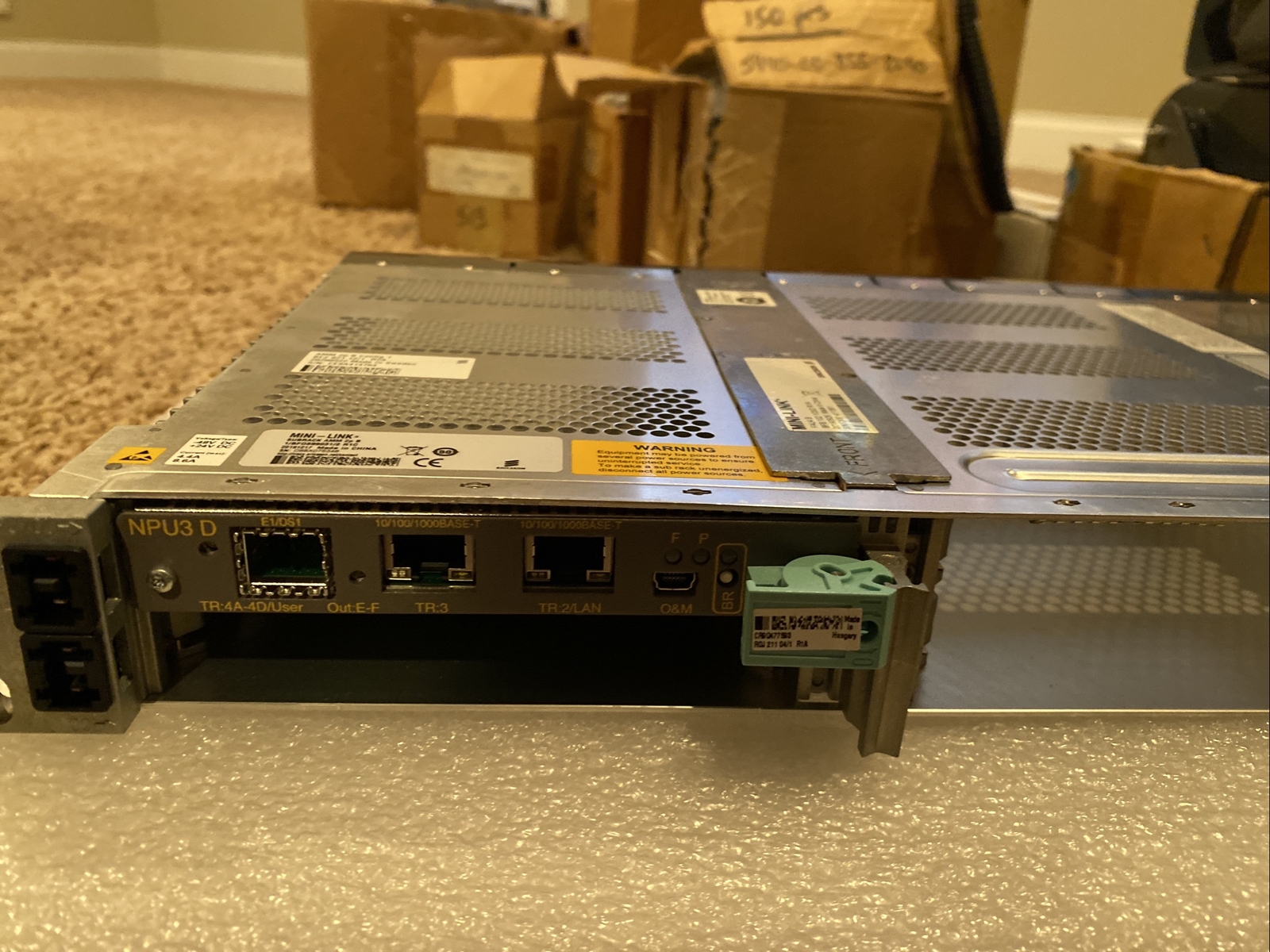 Ericsson mini-link BFD 599 031/2 AMM 2P Microwave data link (scratches ...