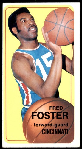 1970-71 Topps Fred Foster Basketball Card Cincinnati Royals #53 | eBay