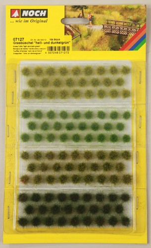 NOCH 07127 Grasbüschel “hell- und dunkelgrün” 4007246071272 | eBay.de