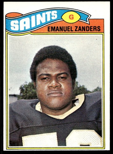 Emanuel Zanders 1977 Topps #396 New Orleans Saints Football Card | eBay