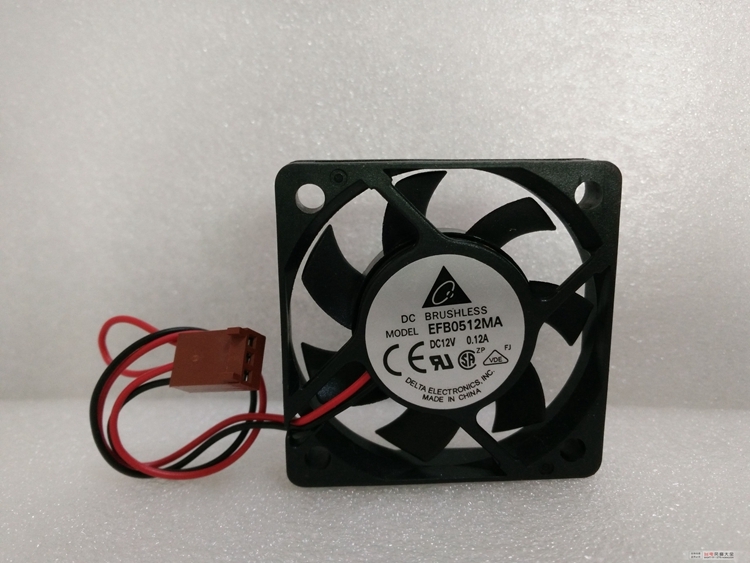 Delta 5010 12V 0.12A chassis cooling fan EFB0512MA 2-Wire 3-Pin | eBay