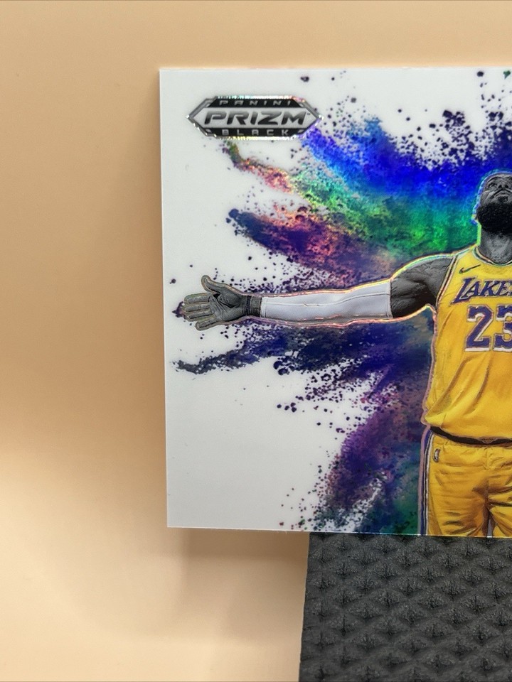 2024 Prizm Black Color Blast Lebron James SSP Case Hit #3 Lakers | eBay