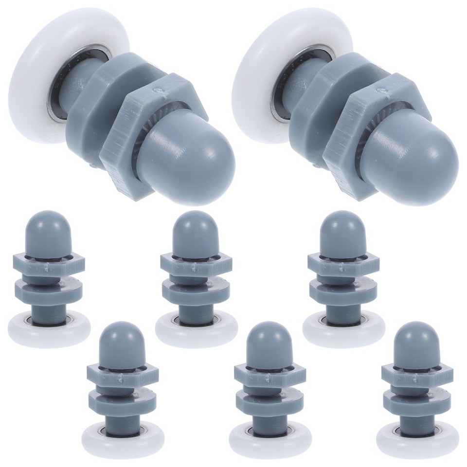 8pcs Old Fashioned Circular ARC Shower Room Bathroom Glass Door Sliding ...