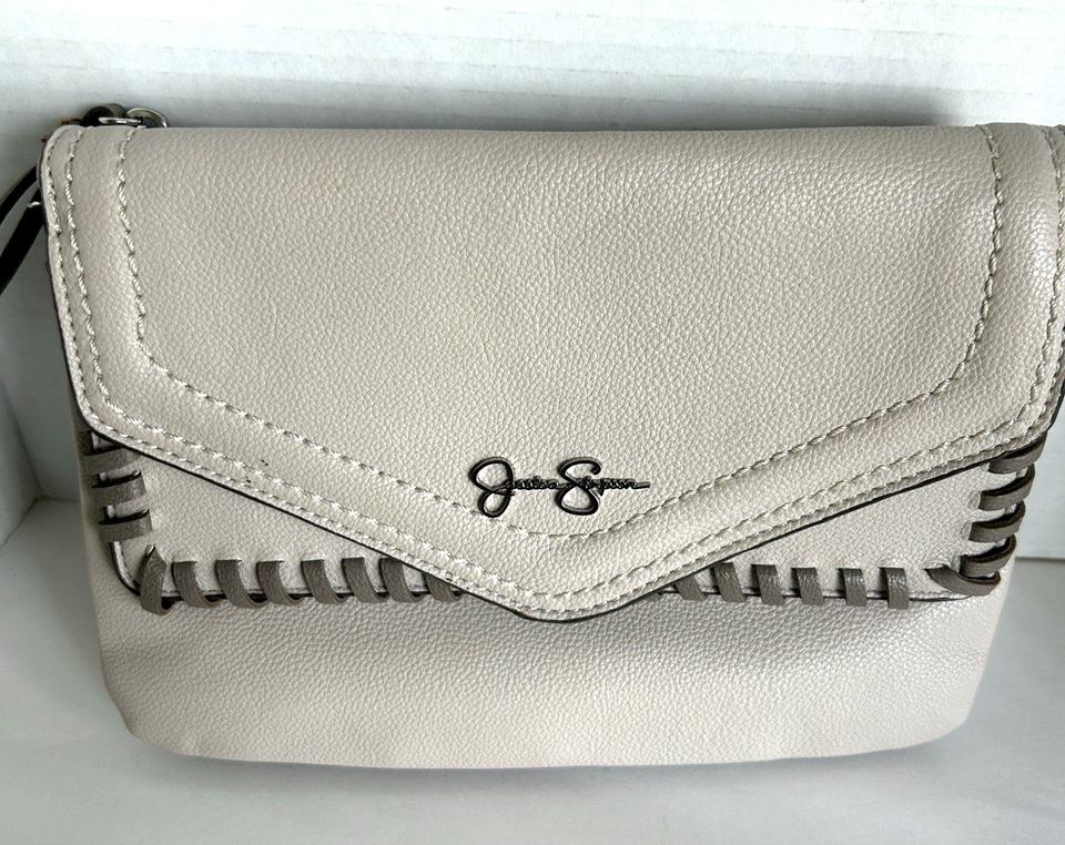 Purse Jessica Simpson Cream/Light Beige Pre Owned | eBay