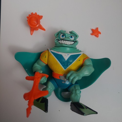TMNT RAY FILLET MUTANT MANTA RAY Teenage Mutant Ninja Turtles 1990 100% ...