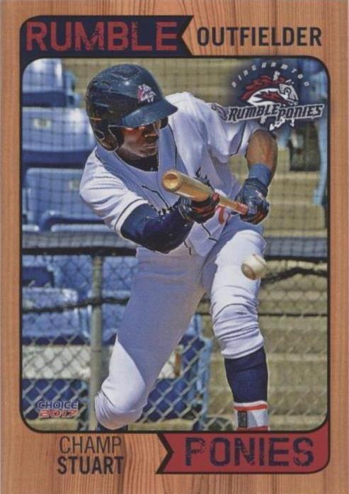 2017 Choice Binghamton Rumble Ponies - Champ Stuart #25 (RC) for sale ...