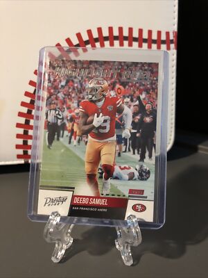 2022 Panini Prestige #HR-7 DEEBO SAMUEL 'HIGHLIGHT REEL' INSERT CARD ...