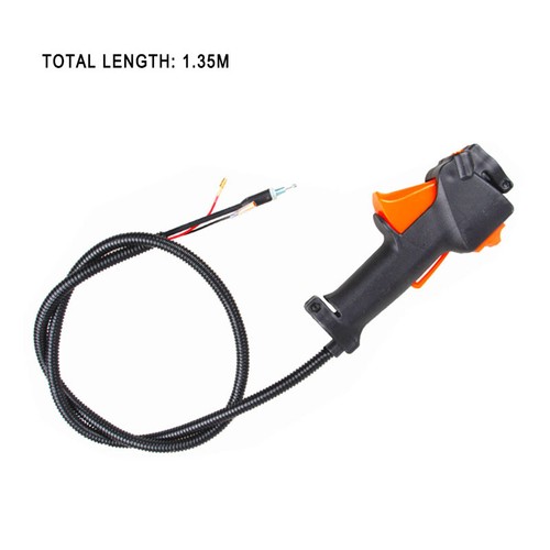 Lawn Mower Throttle Cable Universal Kit with Control Switch Lever ...