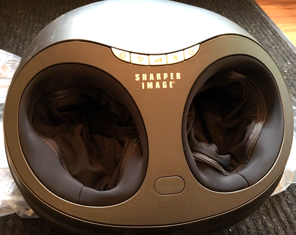 Sharper Image Shiatsu Dome Foot Massager Rolling Massage w/ Heat Air ...