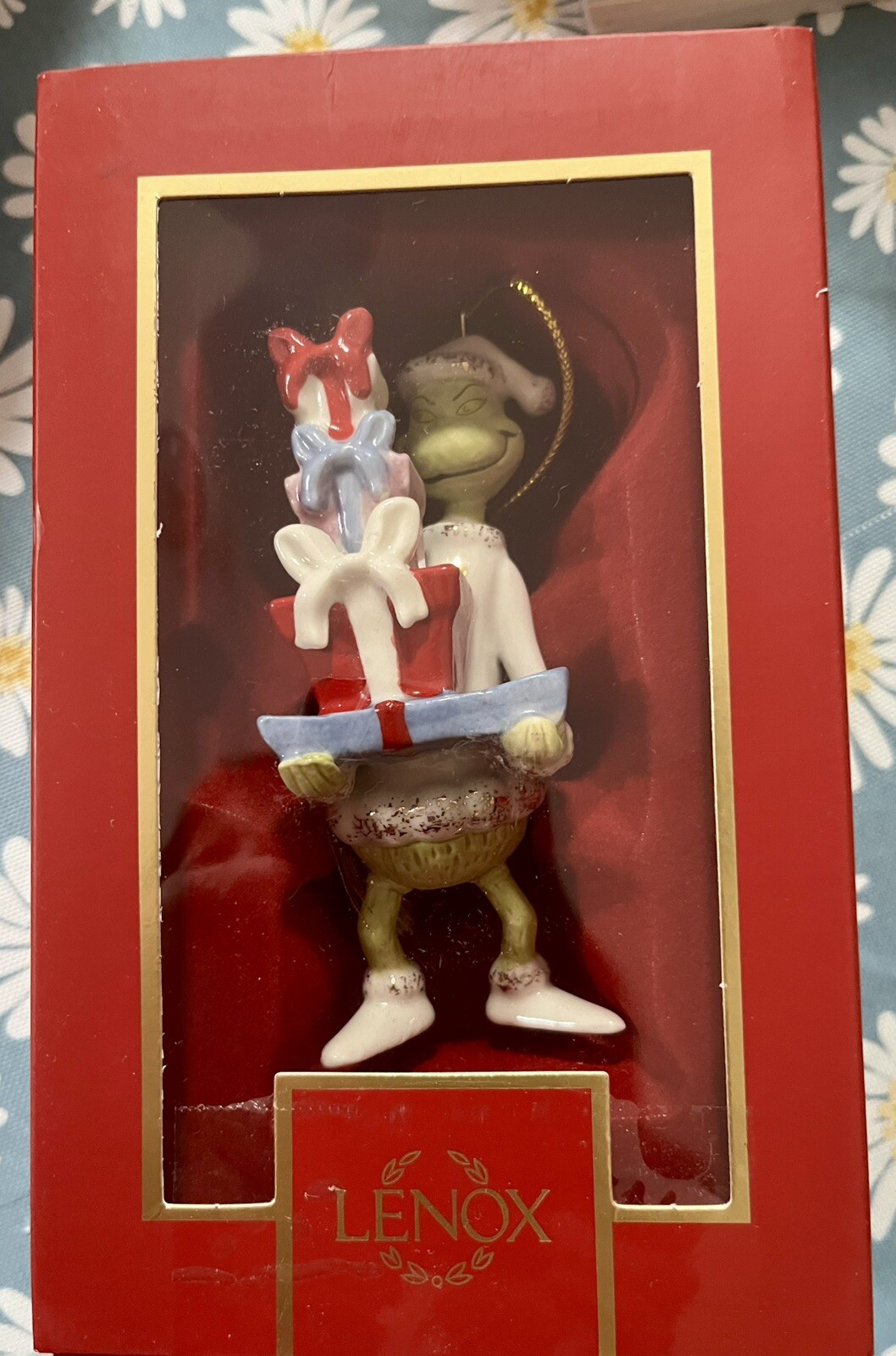 Lenox Grinch With All The Gifts Christmas Tree Ornament New In Box | eBay