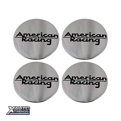 4 x American Racing AR916 Wheel Center Cap Snap In Chrome AR916CAPB-CH ...