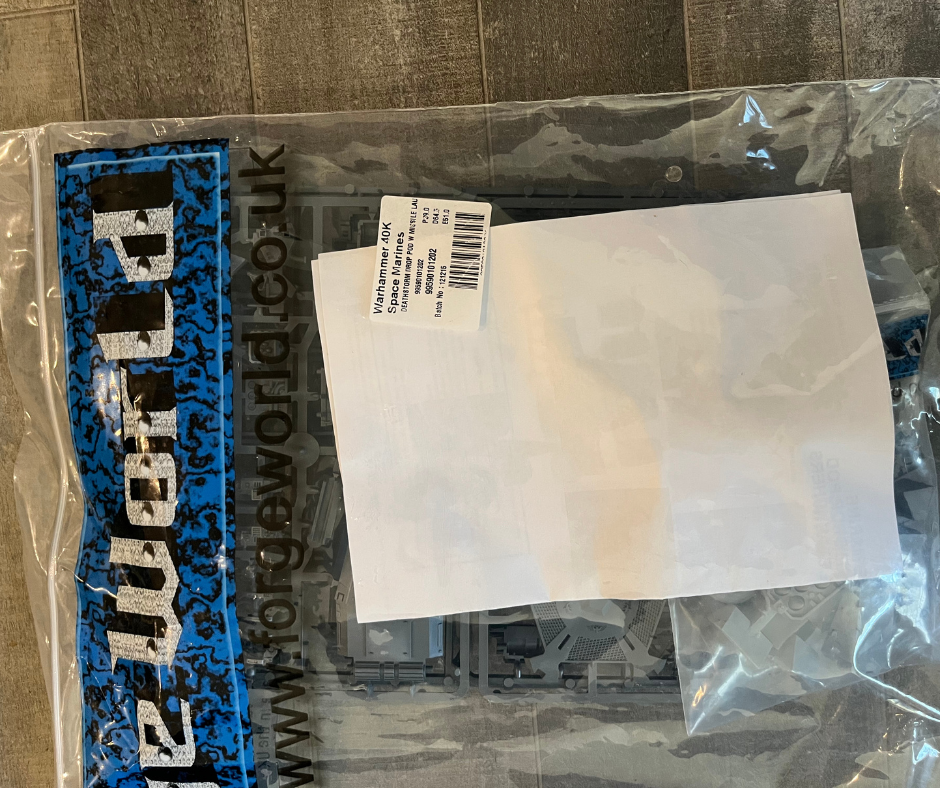 Warhammer 40k Space Marines Deathstorm Drop Pod with Missile Launch | eBay