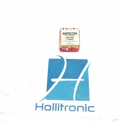 Inficon 6 MHz Silver Coated Crystals 008-009 5 pack | eBay