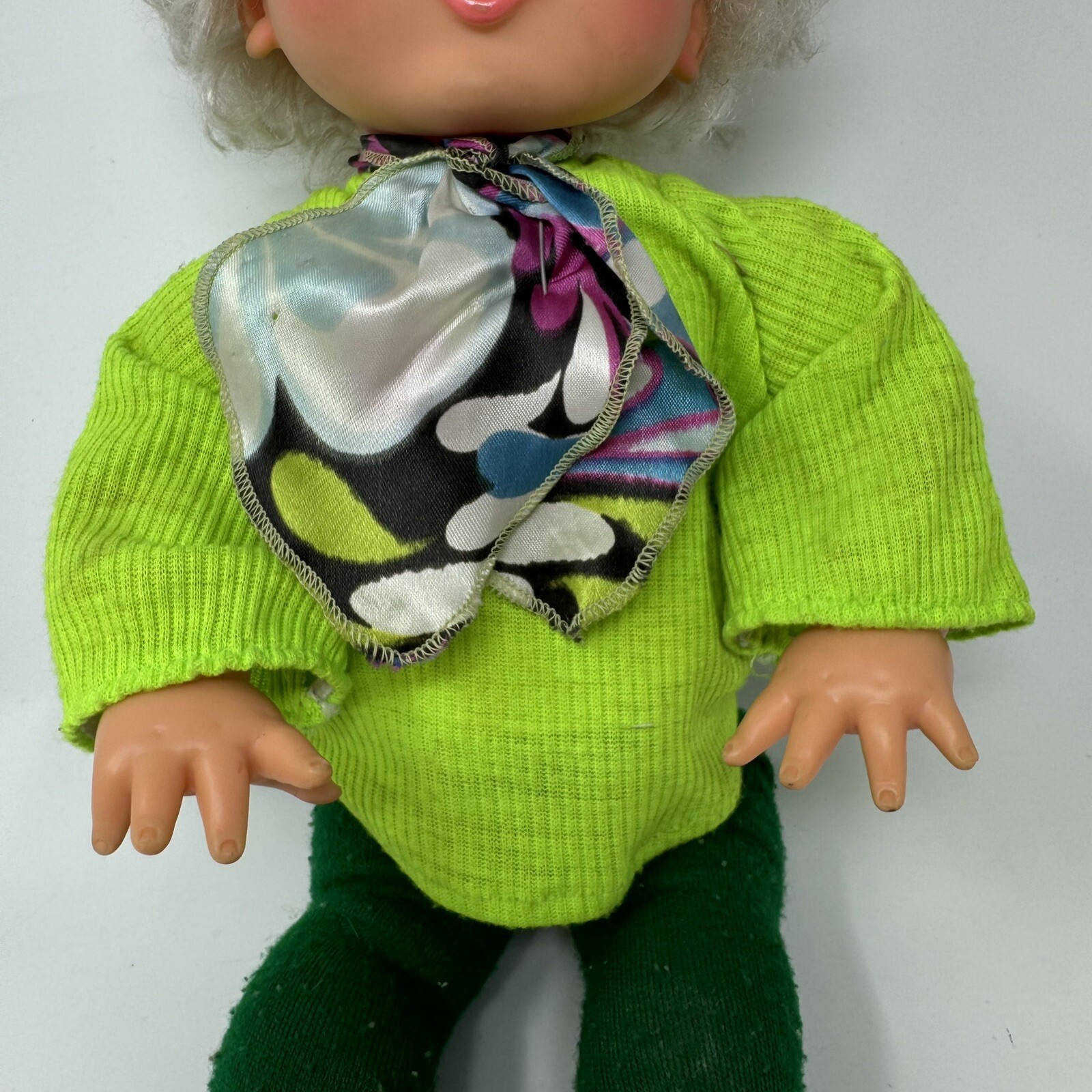 VTG 1967 IDEAL POSIE DOLL "PETAL" FOAM/WIRE BODY, SOFT VINYL HEAD ...