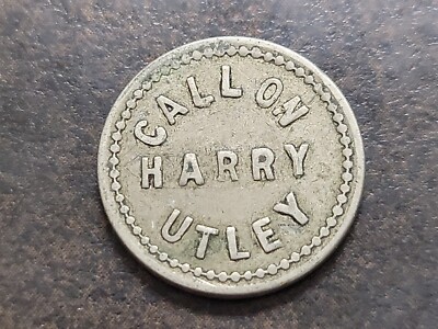 Call on Harry Utley 5 Cent 5C Trade Token Coin Delavan, WI | eBay