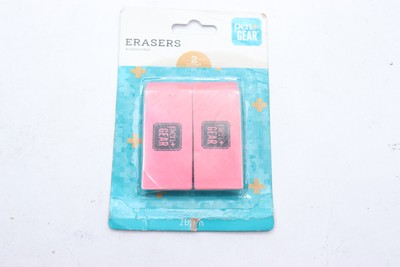 (2-Pk) Pen+Gear Eraser Pink for School Office 13864 | eBay