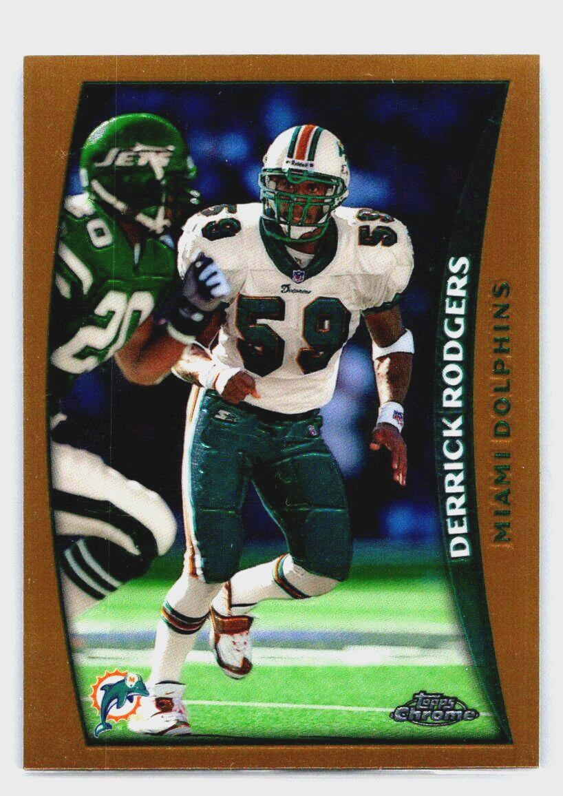1998 NFL Topps Chrome #163 Derrick Rodgers NR/MT MFBC-1 | eBay