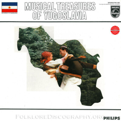 LP National Yugoslav Dance Theatre Musical Treasures Of Yugoslavia NEAR ...