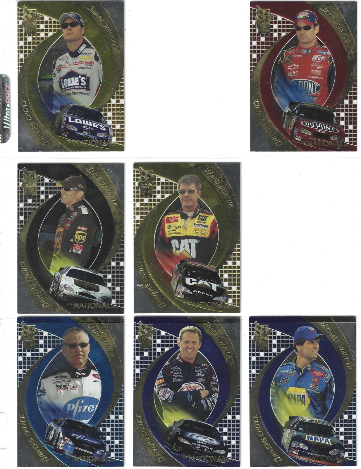 2003 VIP-DRIVERS CHOICE NATIONAL #DC7 Mark Martin--ONE CARD ONLY! | eBay